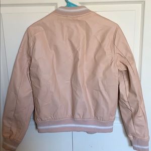 Jackets & Coats | Peach Colored Varsity Jacket | Poshmark